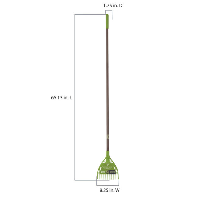 8 in. Poly Shrub Rake | Home by AMES