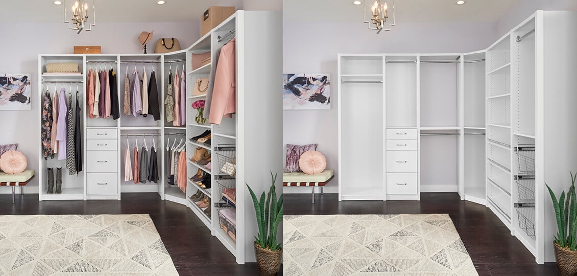 ClosetMaid SpaceCreations Closet Systems | ClosetMaid