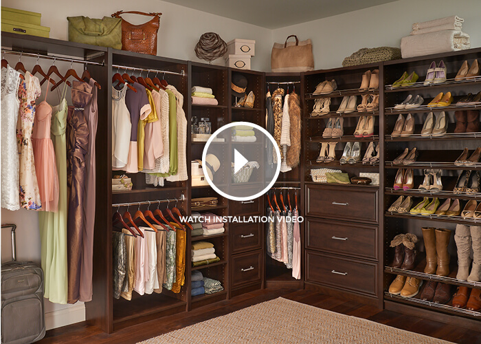 ClosetMaid SpaceCreations Closet Systems | ClosetMaid