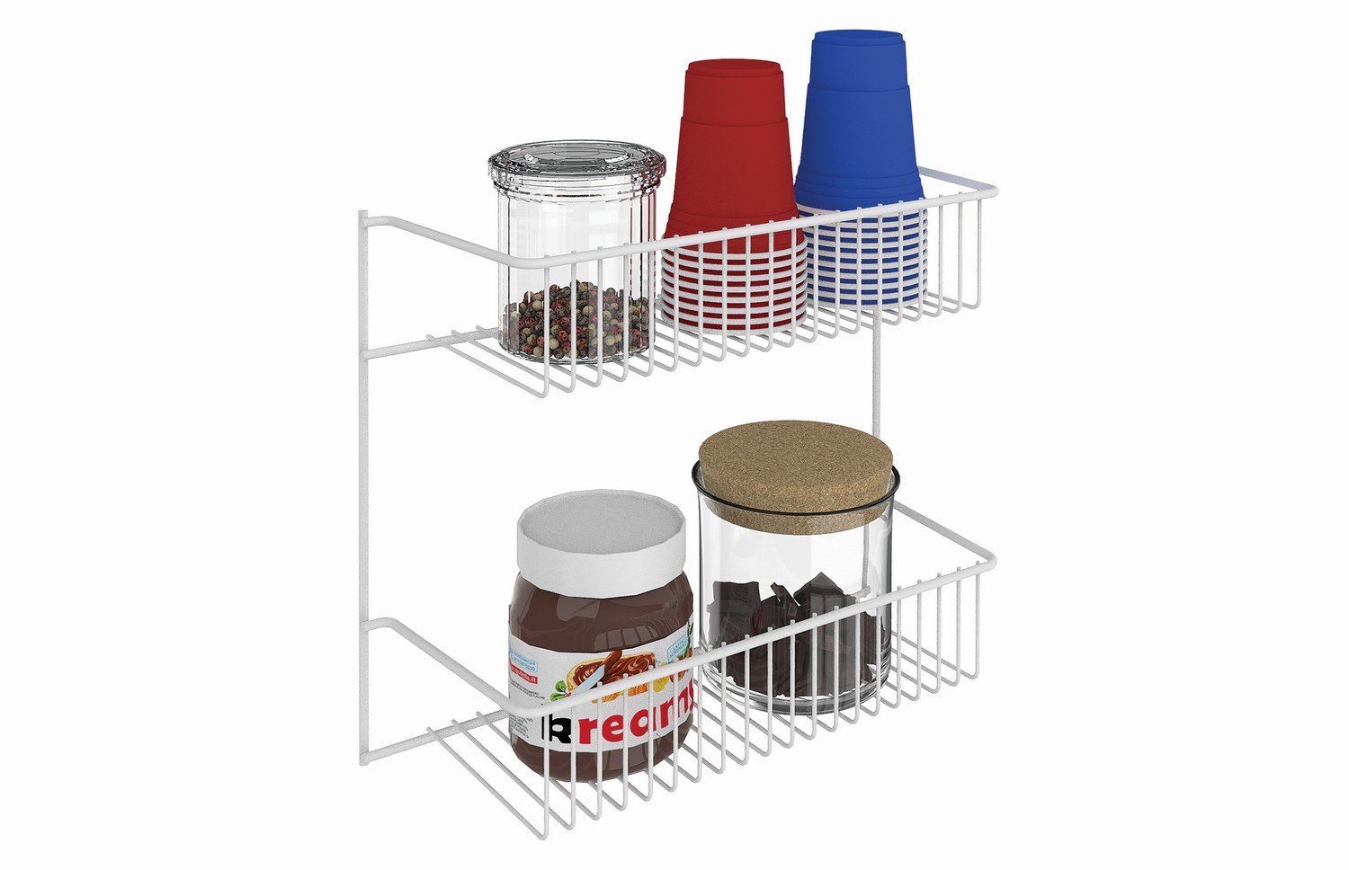 2-Tier Wall Rack | Home by AMES