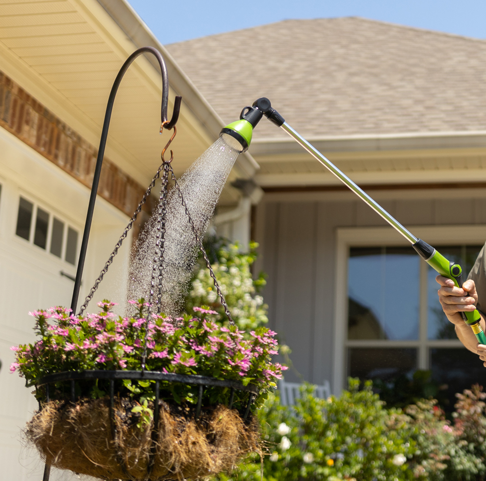 Watering Wand Garden Hose Nozzle Shower Sprayer | Home by AMES