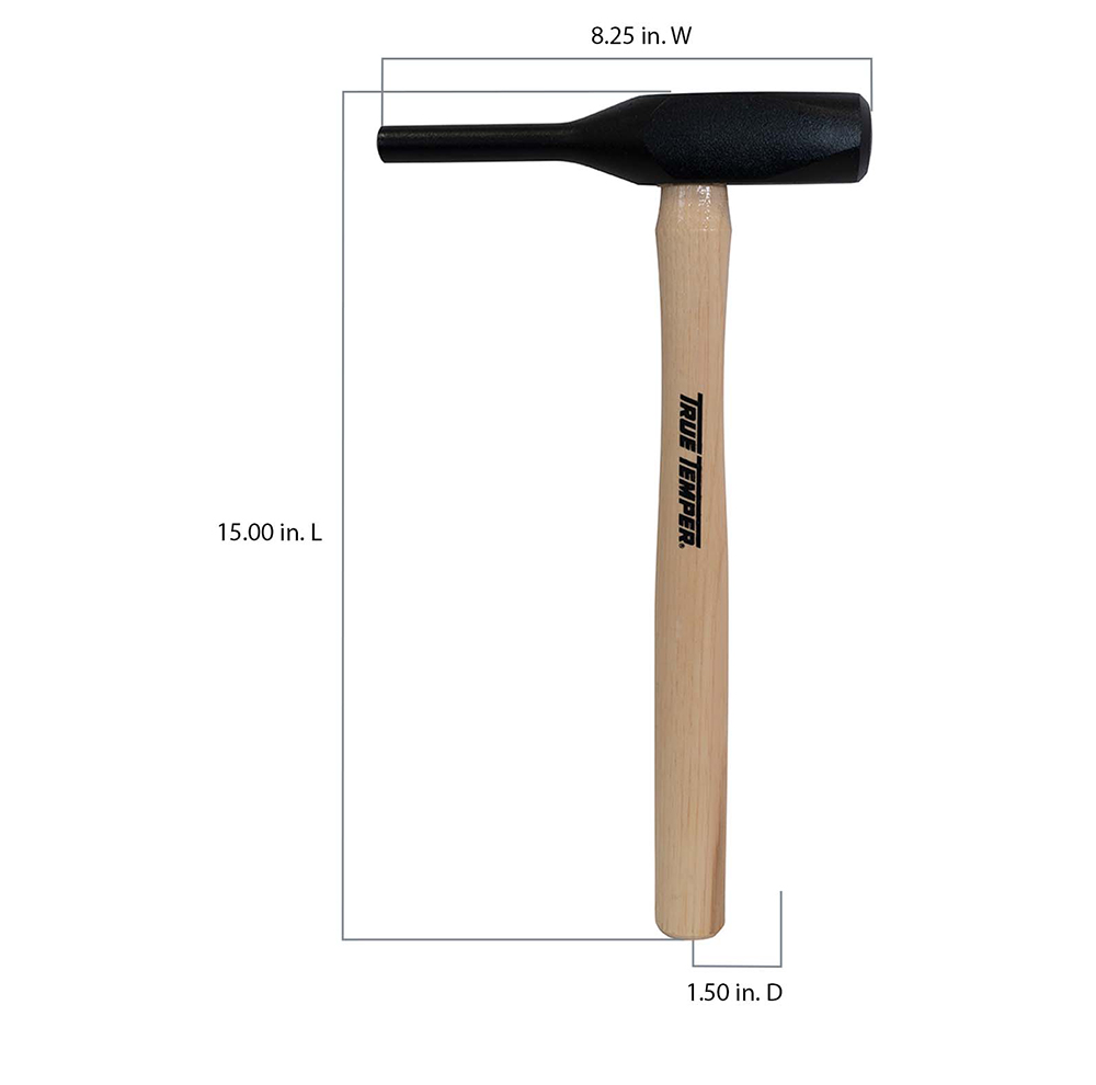 TOUGHSTRIKE Back-Out Punch, 5/8" Diameter, Hickory Handle | Home by AMES