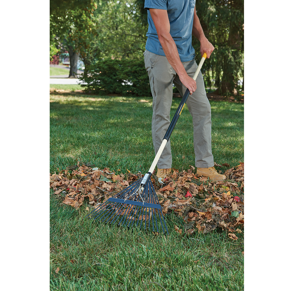 22-Tine Steel Leaf Rake | Home by AMES
