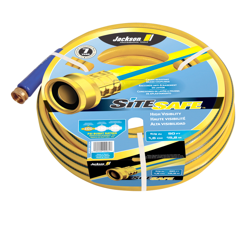 High Visibility Hose 50-ft x 5/8-in | Home by AMES