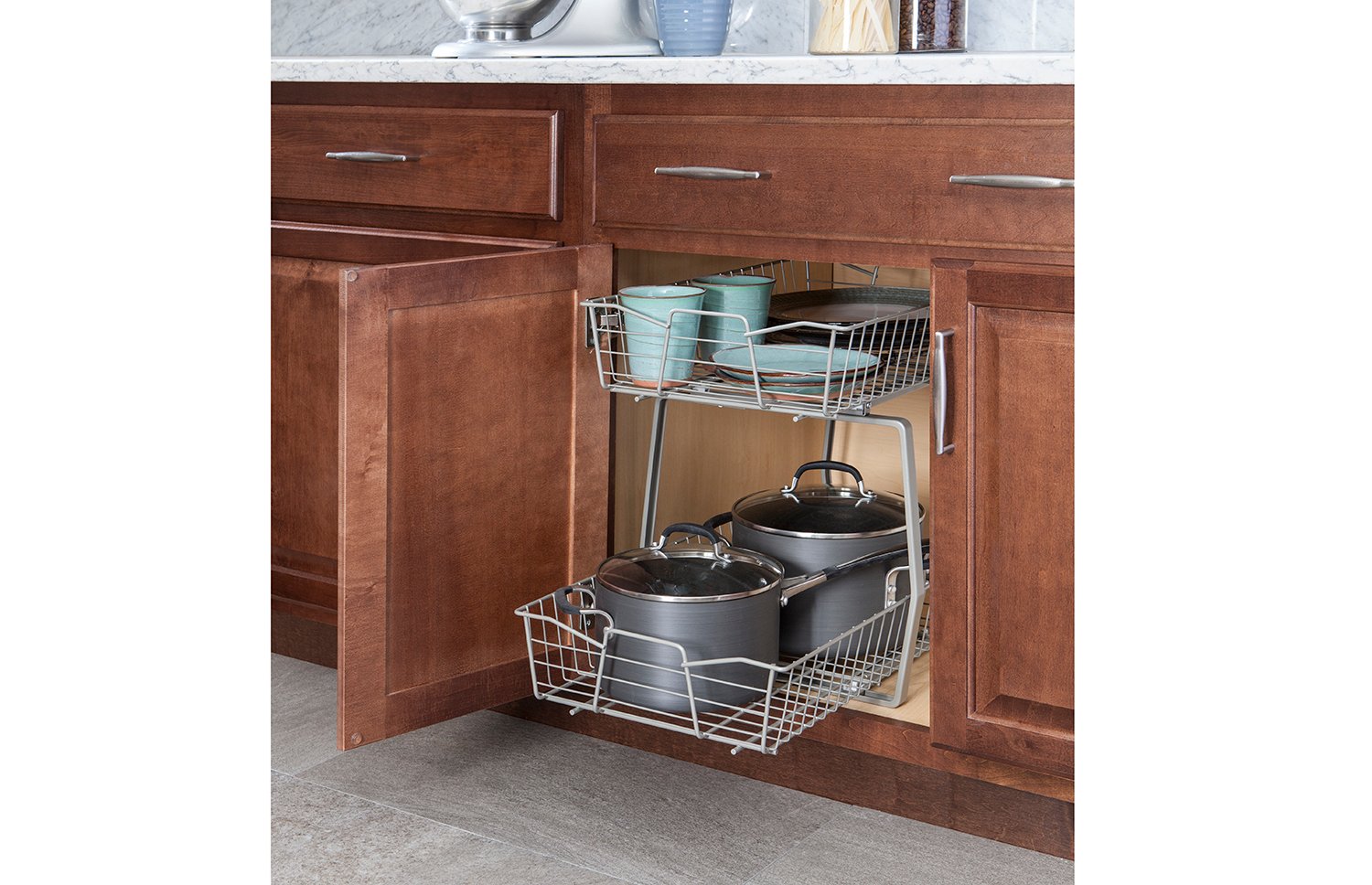 14 in. 2-Tier Cabinet Organizer | Home by AMES