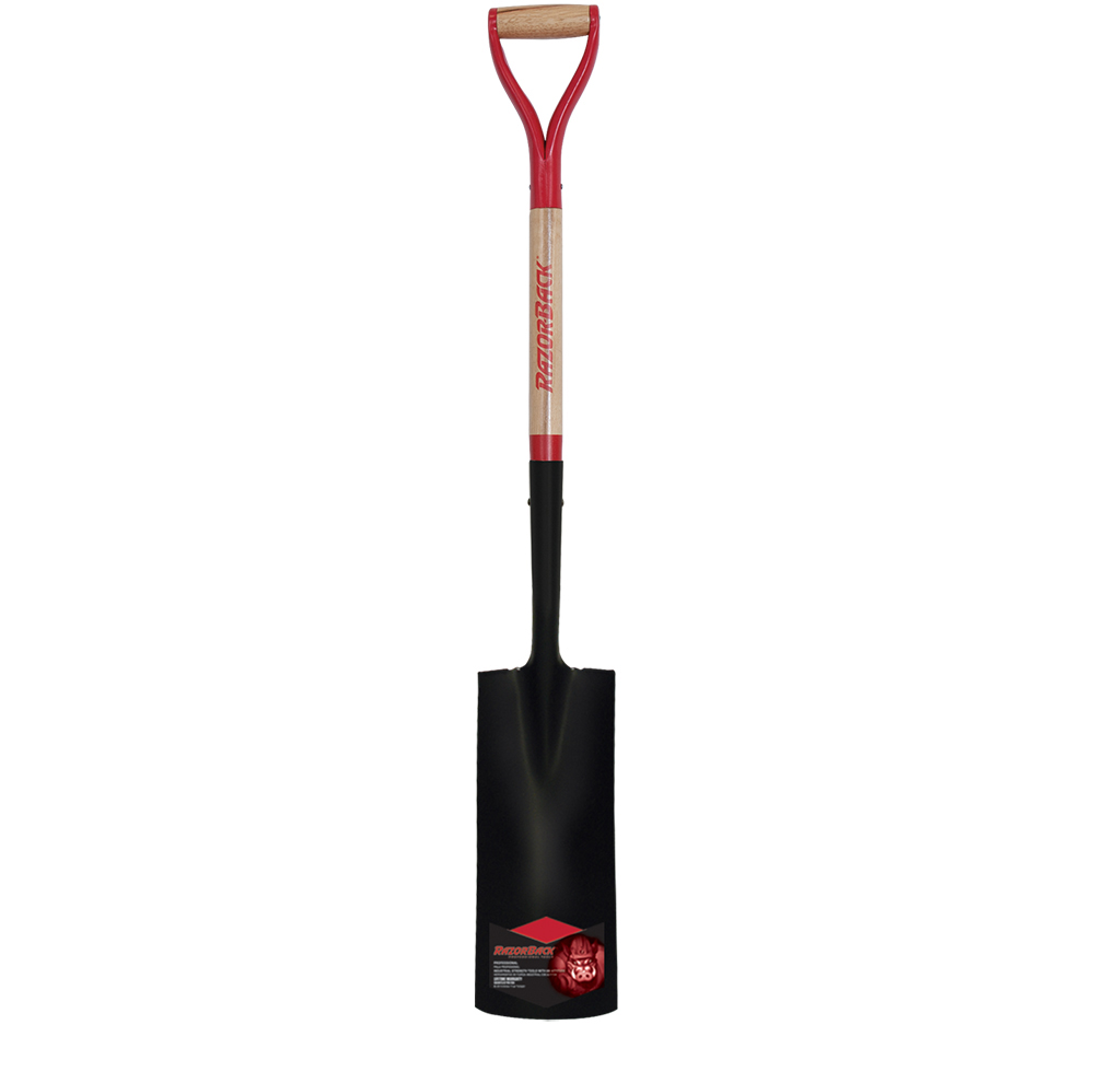 16-in Post Spade with Wood Handle and D-Grip | Home by AMES