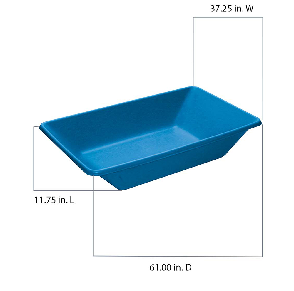 9 cu ft poly mixing box | Home by AMES