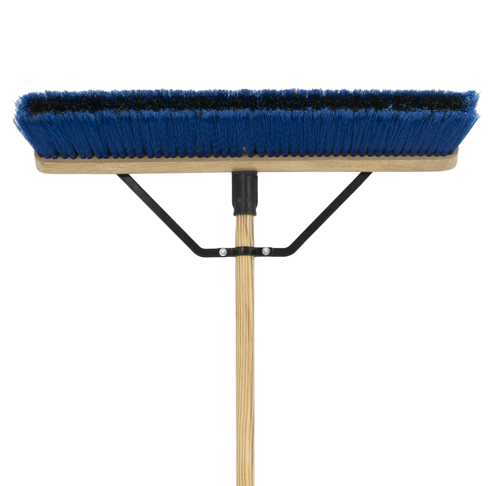 24 IN All-Purpose Broom With Bolt-On Connector and Brace | Home by AMES