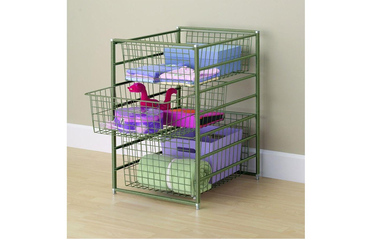 wire mesh drawer unit