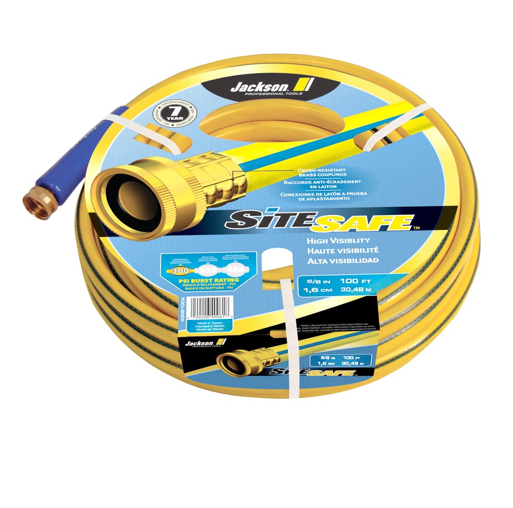 High Visibility Hose 100-ft x 5/8-in | Home by AMES