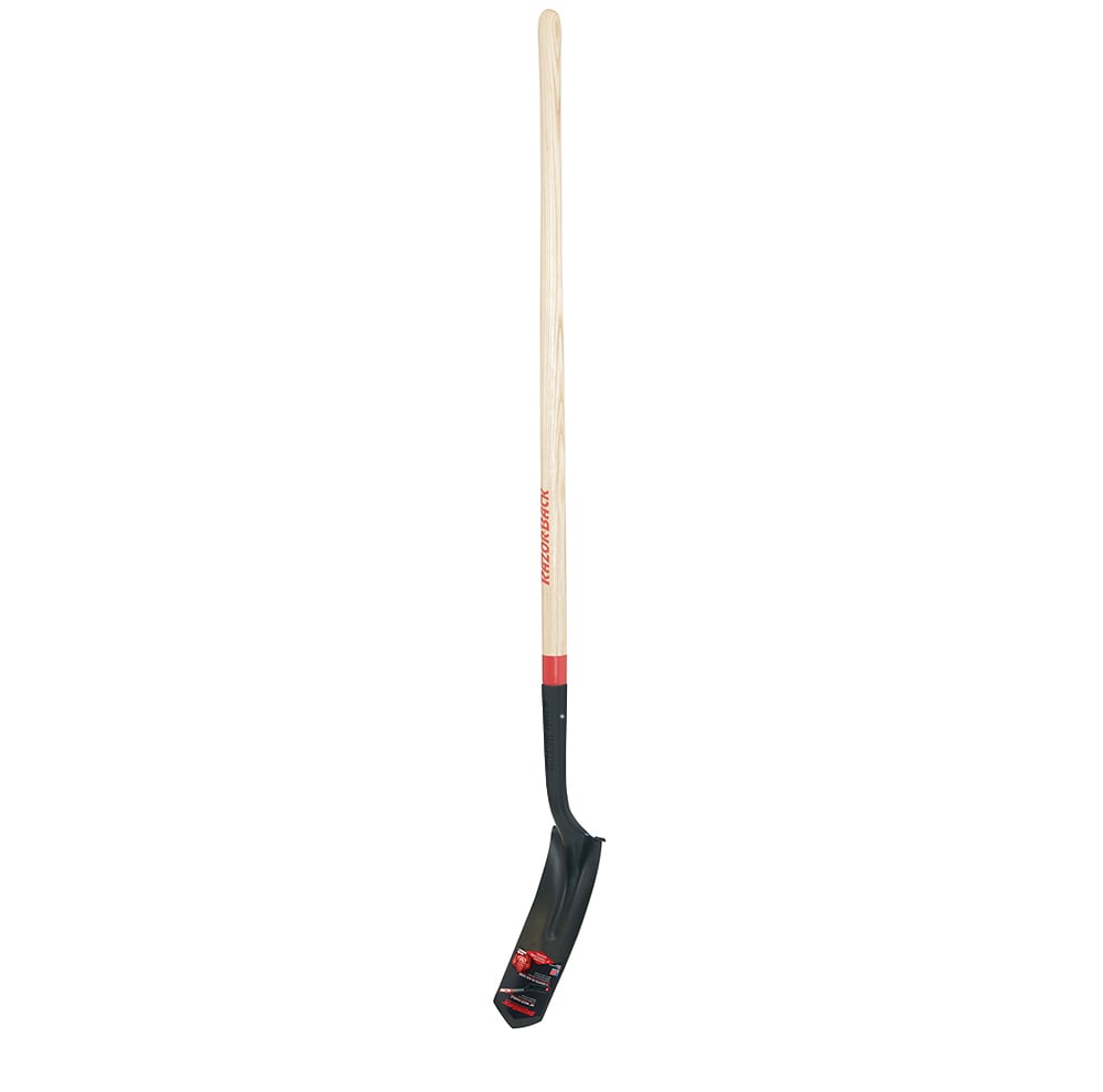 4-in Trenching Shovel with Wood Handle | Home by AMES