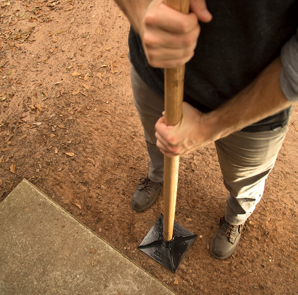 8 in. x 8 in. Steel Tamper | Home by AMES