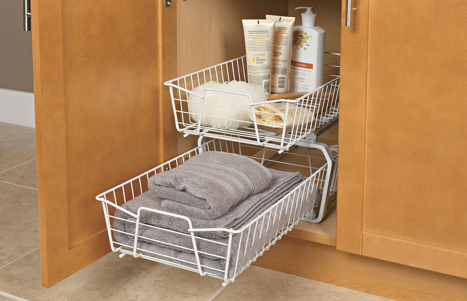 12 in. 2-Tier Cabinet Organizer | Home by AMES