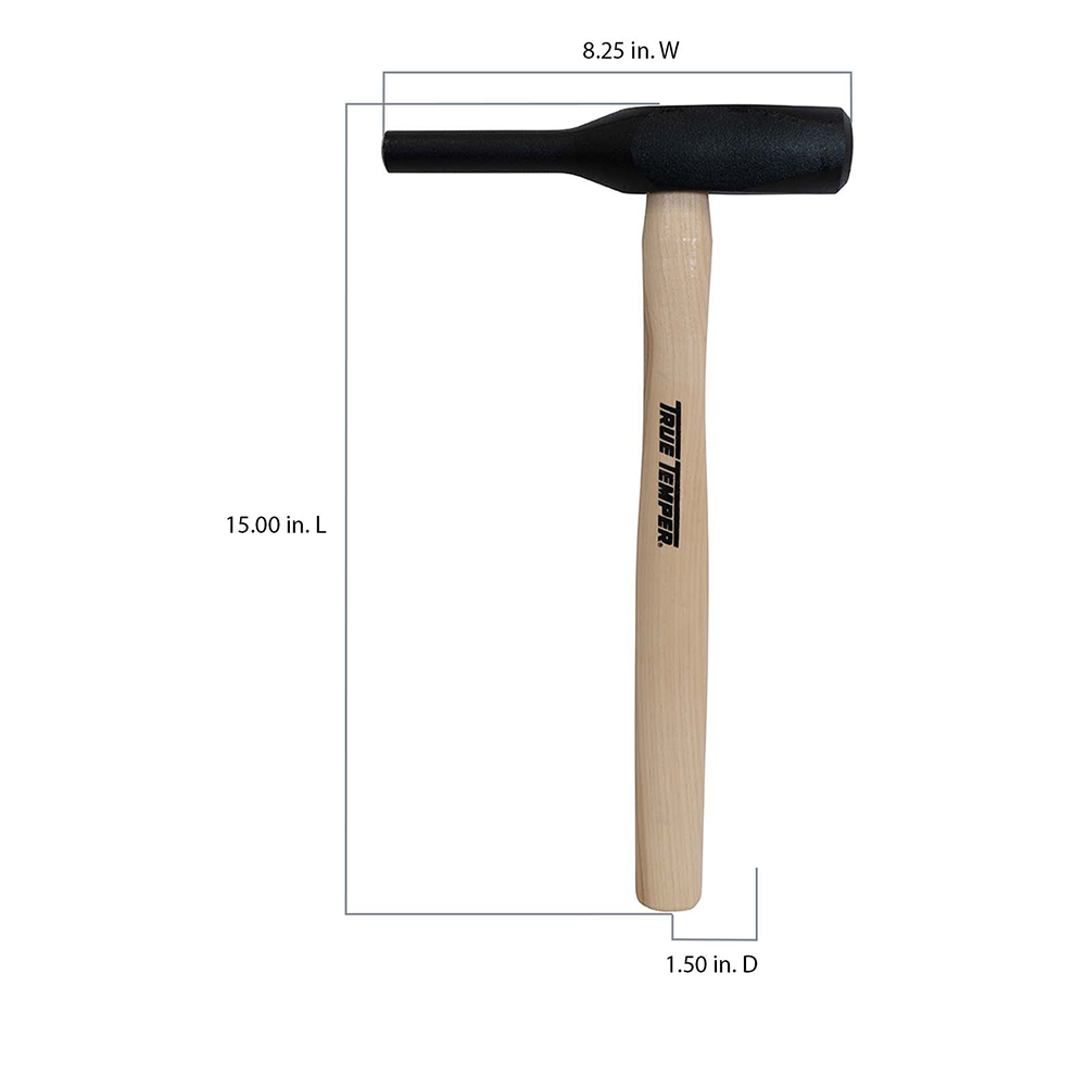 TOUGHSTRIKE Back-Out Punch, 3/4" Diameter, Hickory Handle | Home by AMES
