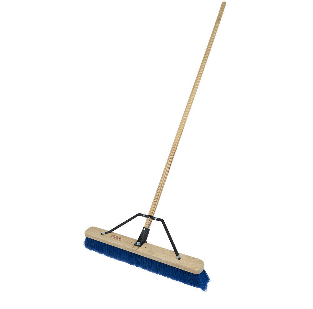 24 IN All-Purpose Broom With Bolt-On Connector and Brace | Home by AMES