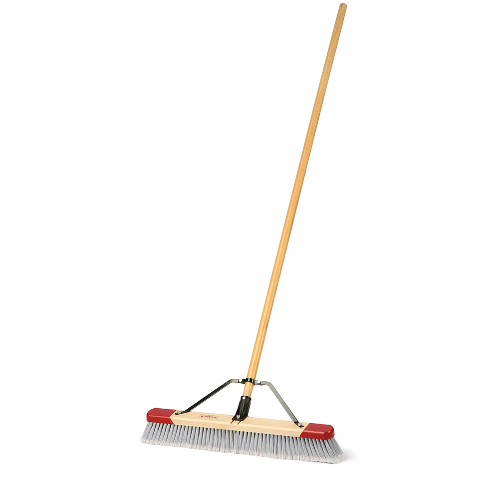 24 IN Premium Indoor Push Broom - Unassembled | Home by AMES