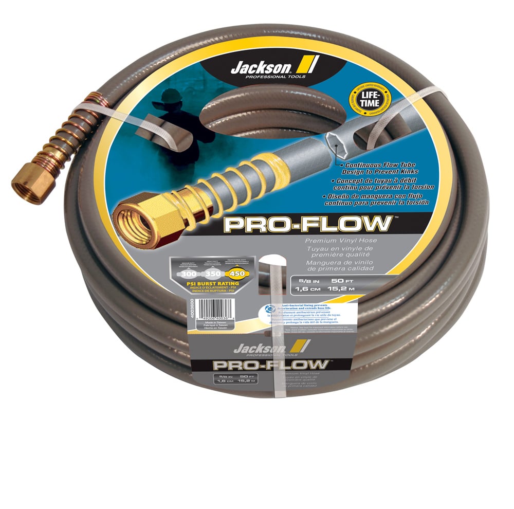 Heavy Duty Professional Hose 50-ft x 5/8-in | Home by AMES