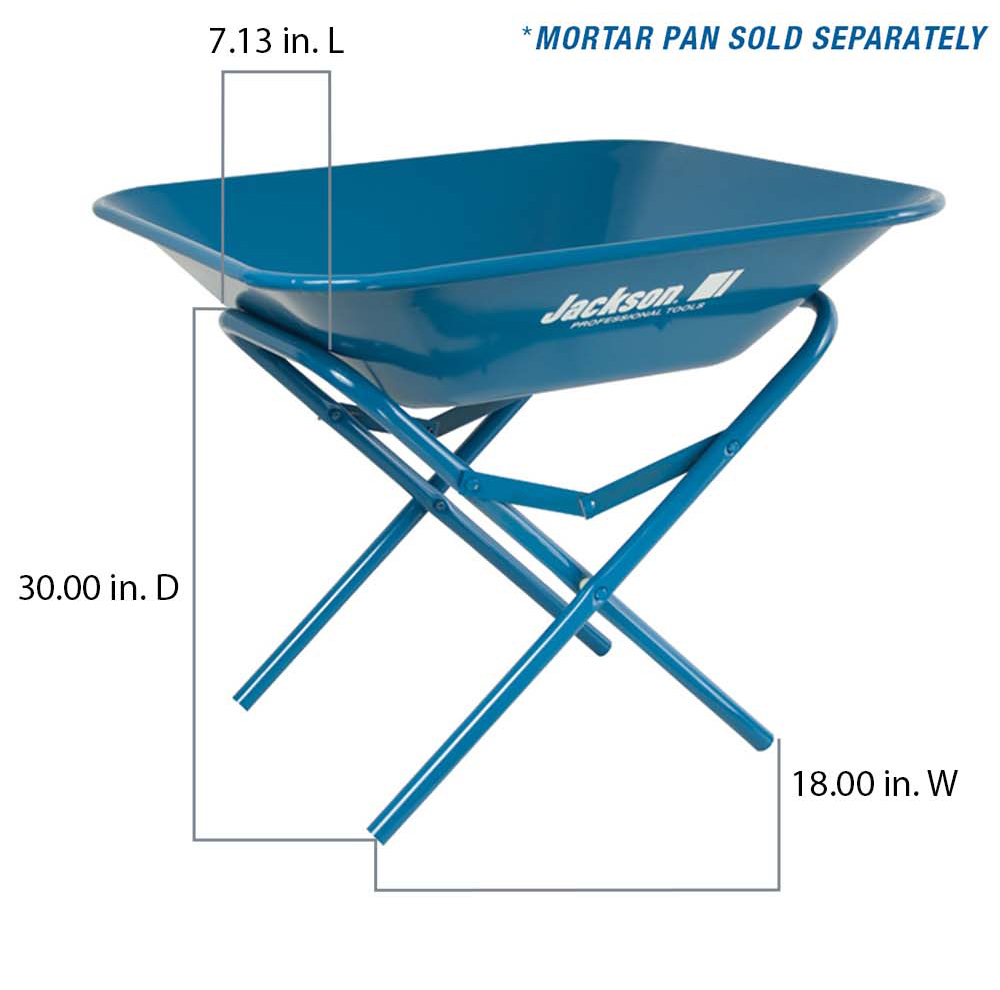 Jackson steel mortar pan stand | Home by AMES