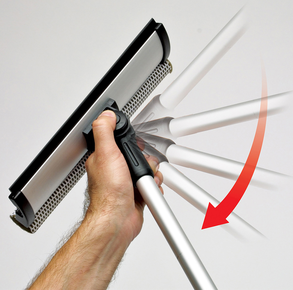 10 IN Window Squeegee With Telescoping Handle | Home by AMES