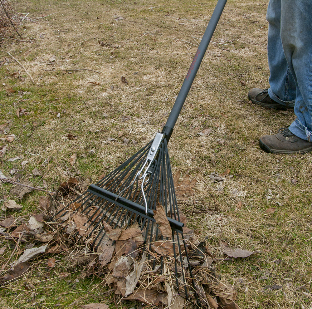 24-Tine Steel Leaf Rake | Home by AMES