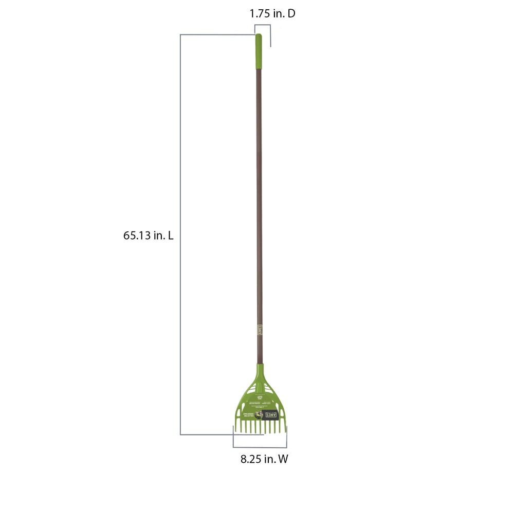 8 in. Poly Shrub Rake | Home by AMES