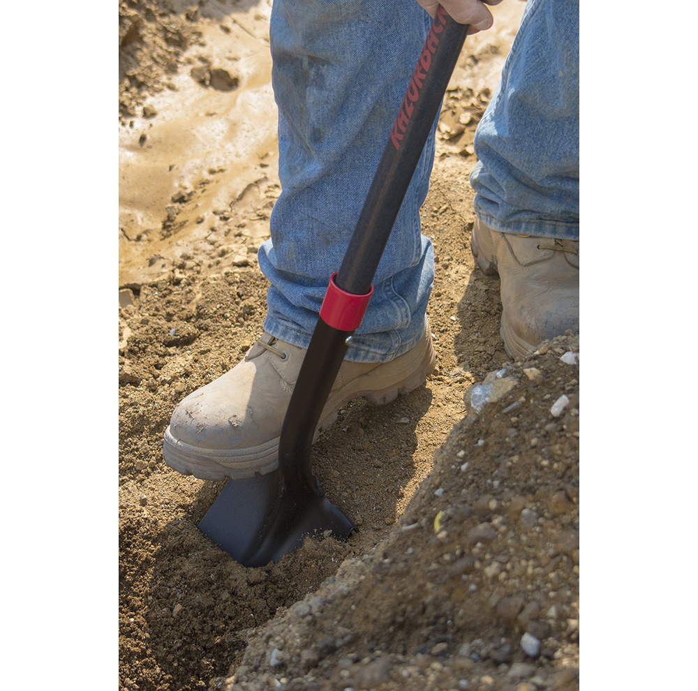 5-in Ditching Shovel with Fiberglass Handle and Cushion Grip | Home by AMES