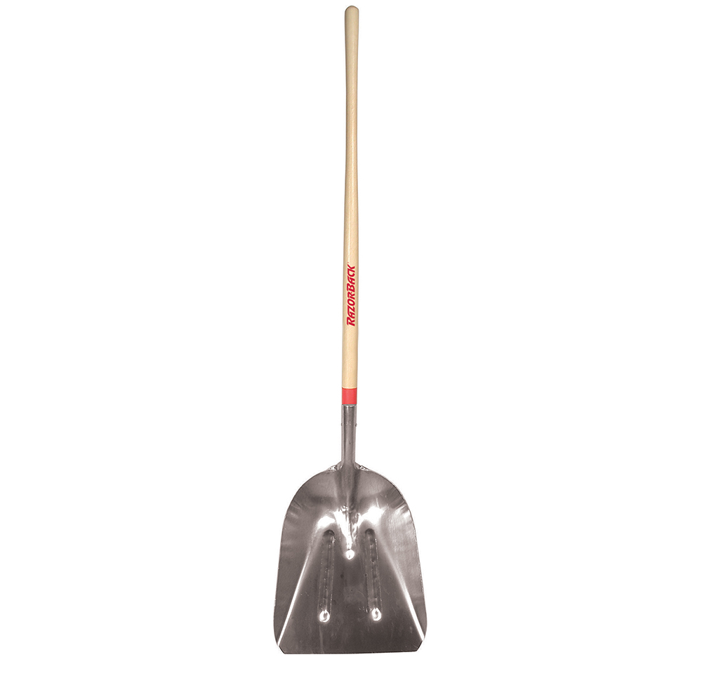#10 Western Pattern Aluminum Scoop with Wood Handle | Home by AMES
