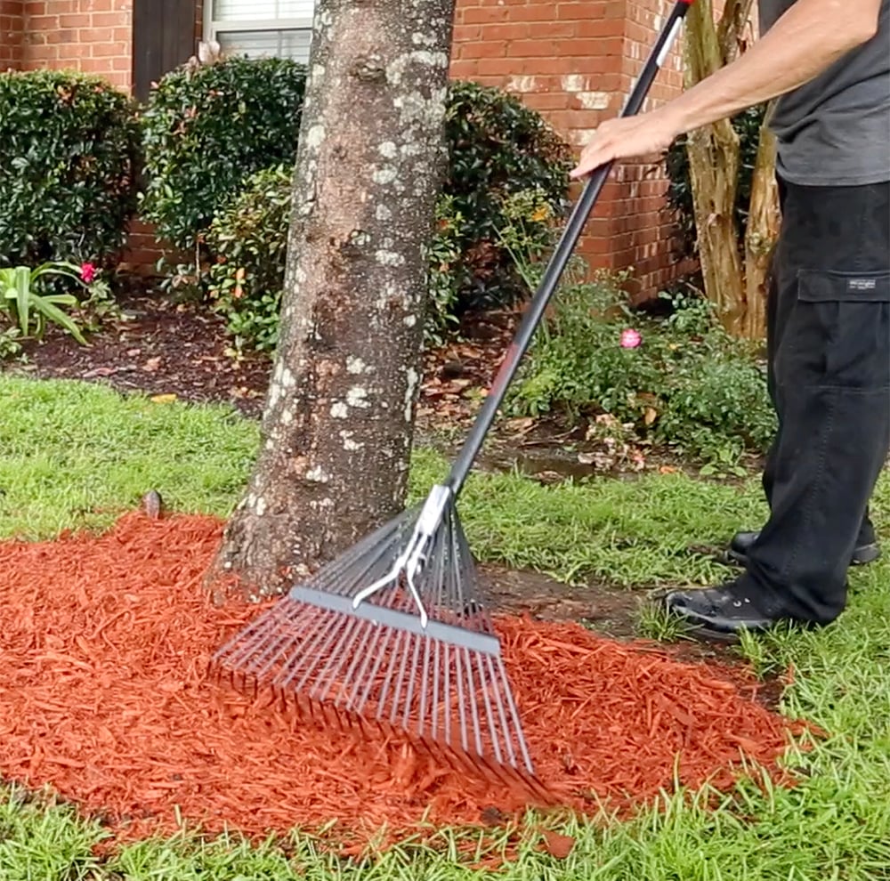 24-Tine Steel Leaf Rake | Home by AMES