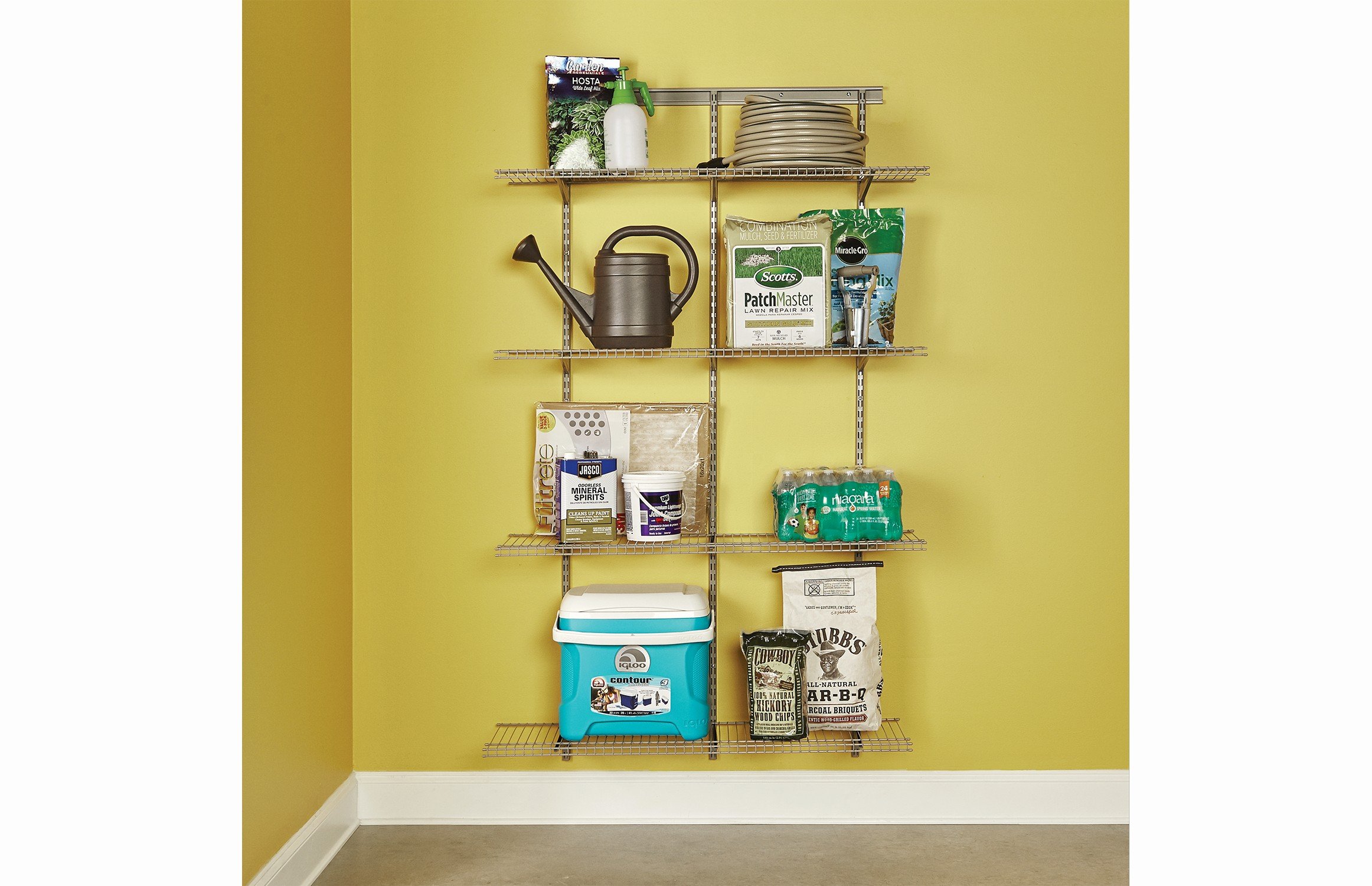 4 FT. W X 12 IN. D SHELF KIT | Home by AMES