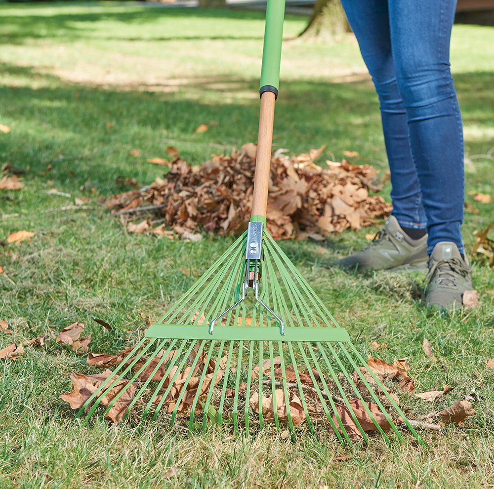 22-Tine Steel Leaf Rake | Home by AMES