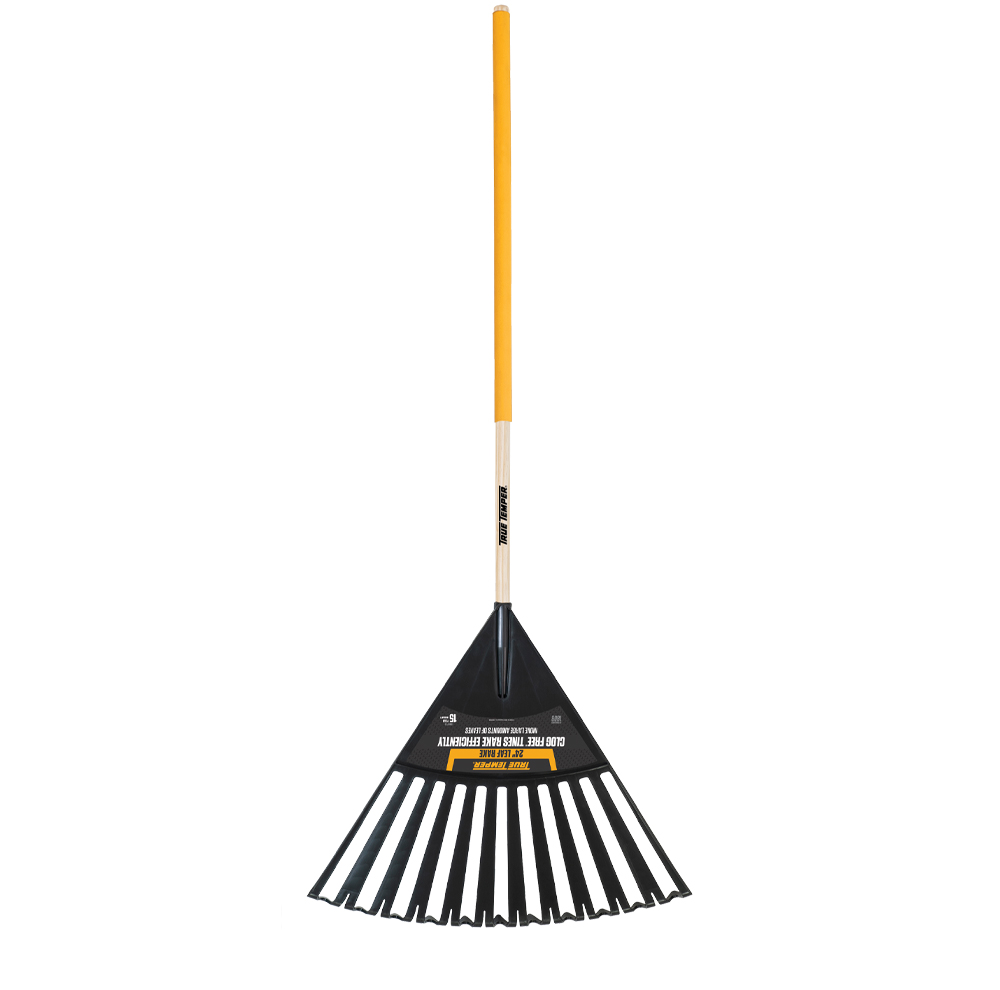 24 Inch Clog Free Poly Leaf Rake | Home by AMES