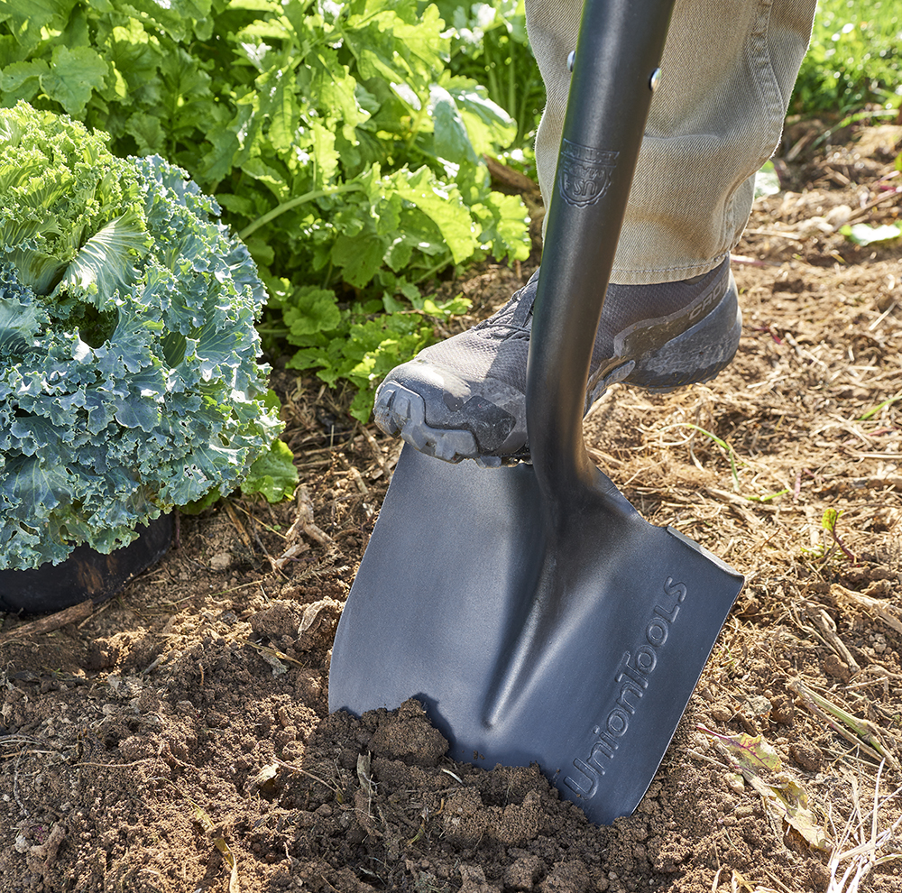 Long Wood Handle Digging Shovel | Home by AMES