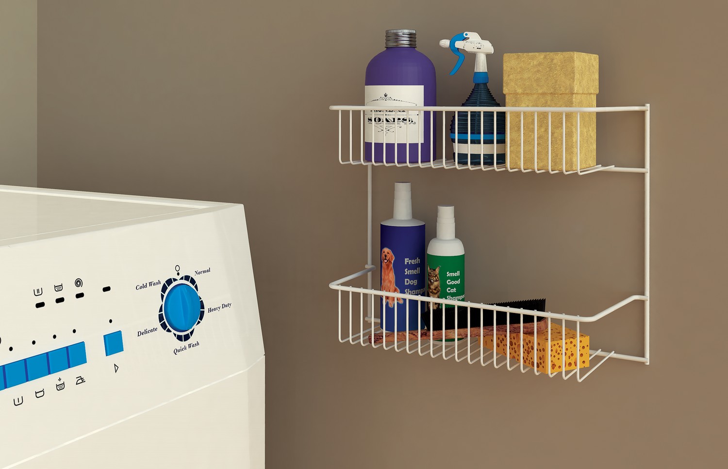 2-Tier Wall Rack | Home by AMES