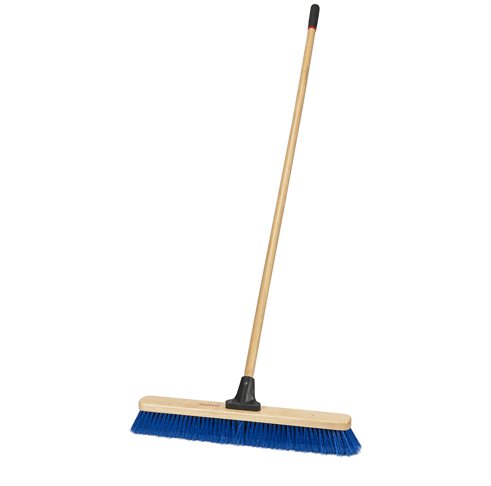 24 IN All-Purpose Push Broom With Unbreakable Connector | Home by AMES