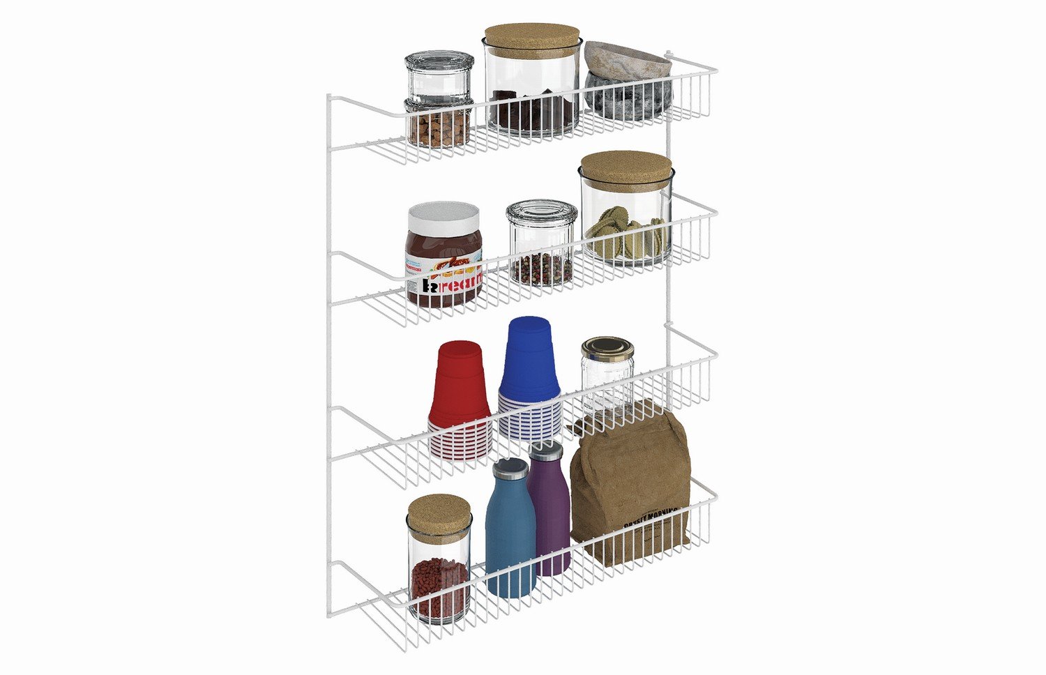 4-Tier Wall Rack | Home by AMES