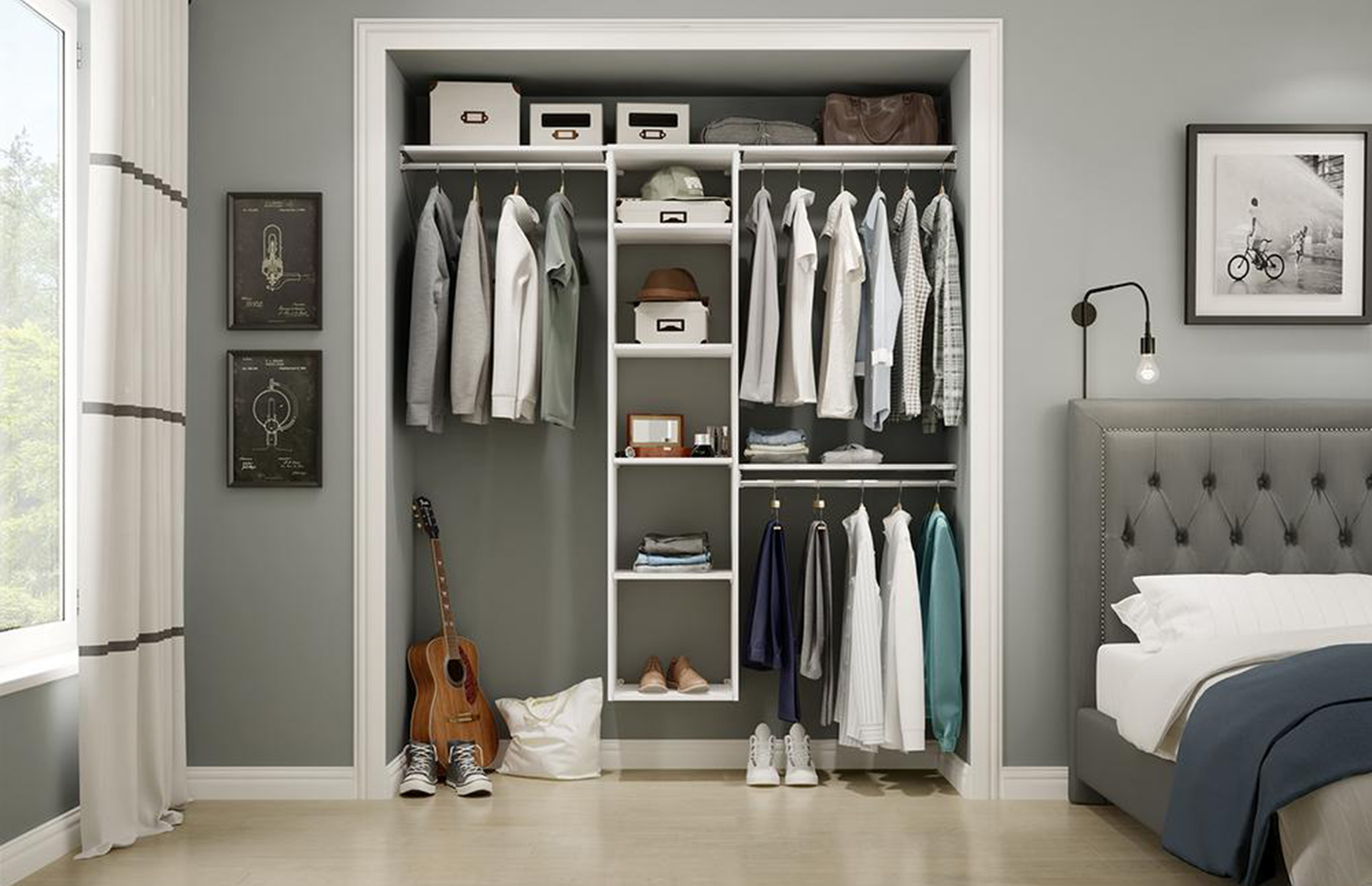 72 In. Narrow Hanging Tower | Home by AMES