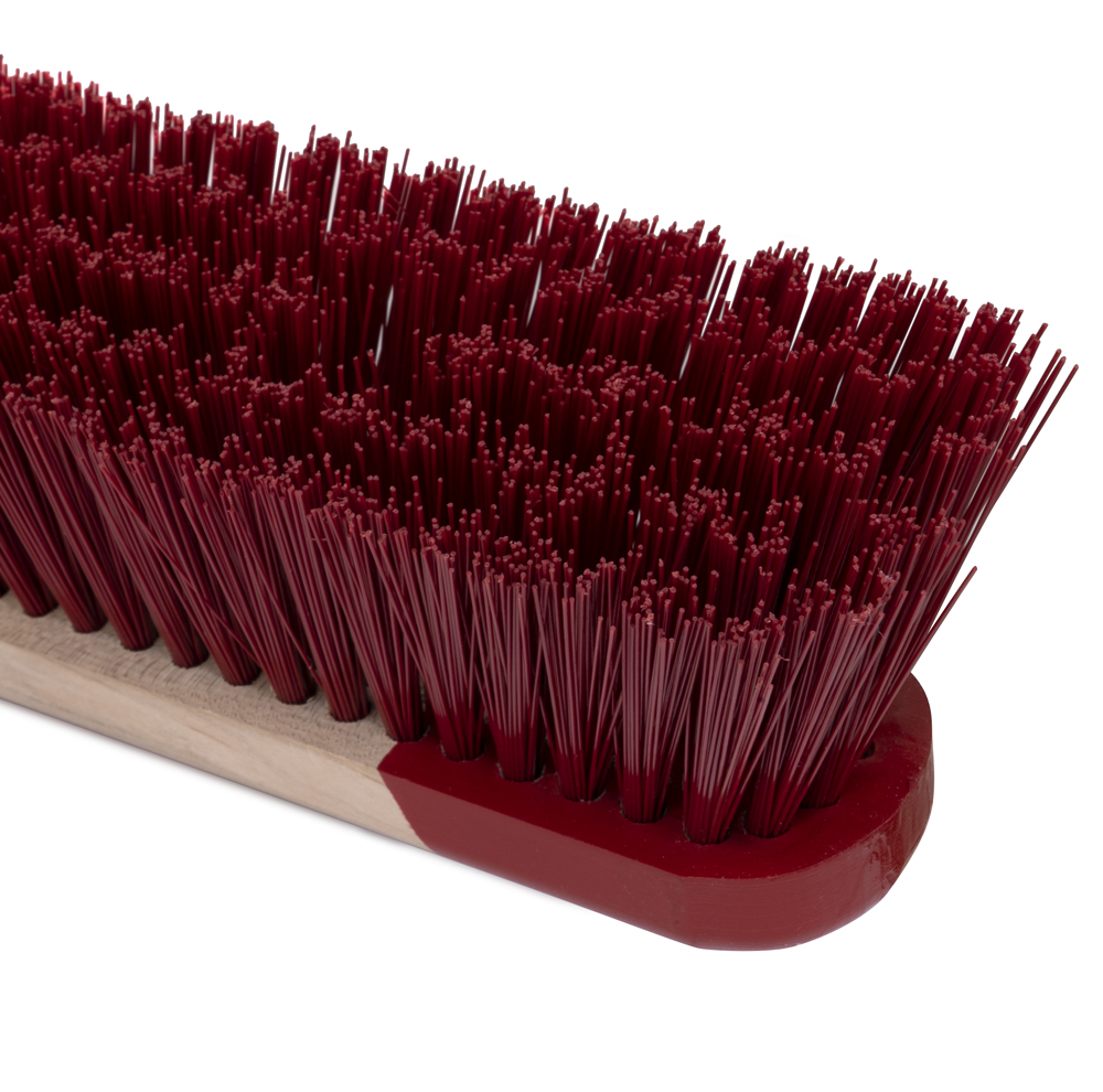 24 IN Premium Red-End Wet and Dry Push Broom | Home by AMES