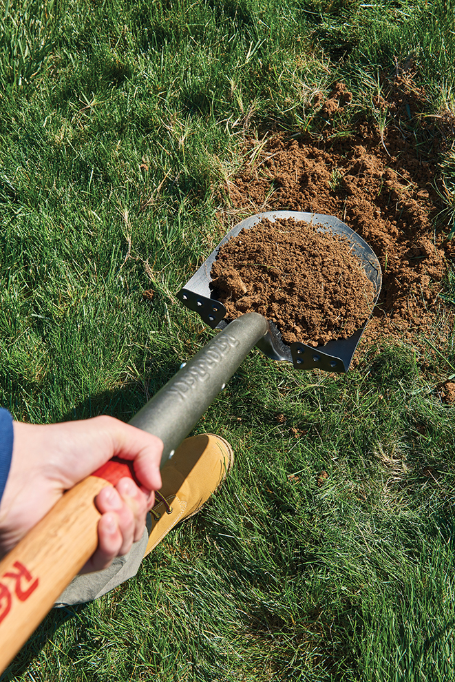 PowerEdge Digging Shovel with Wood Handle | Home by AMES