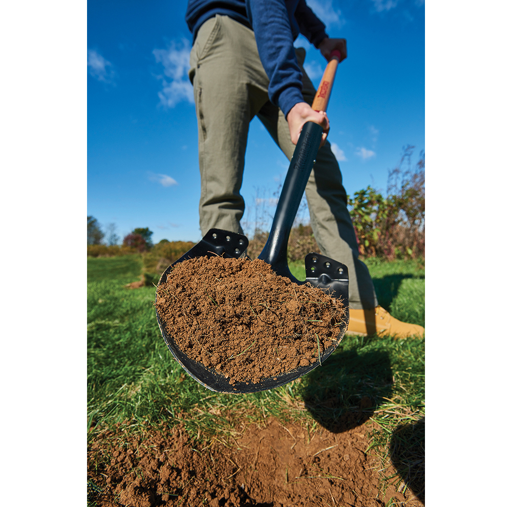 PowerEdge Digging Shovel with Wood Handle | Home by AMES