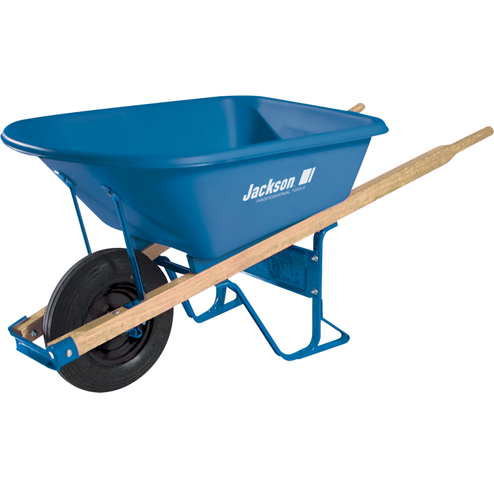 5.75 cu ft poly contractor wheelbarrow w ball bearings | Home by AMES