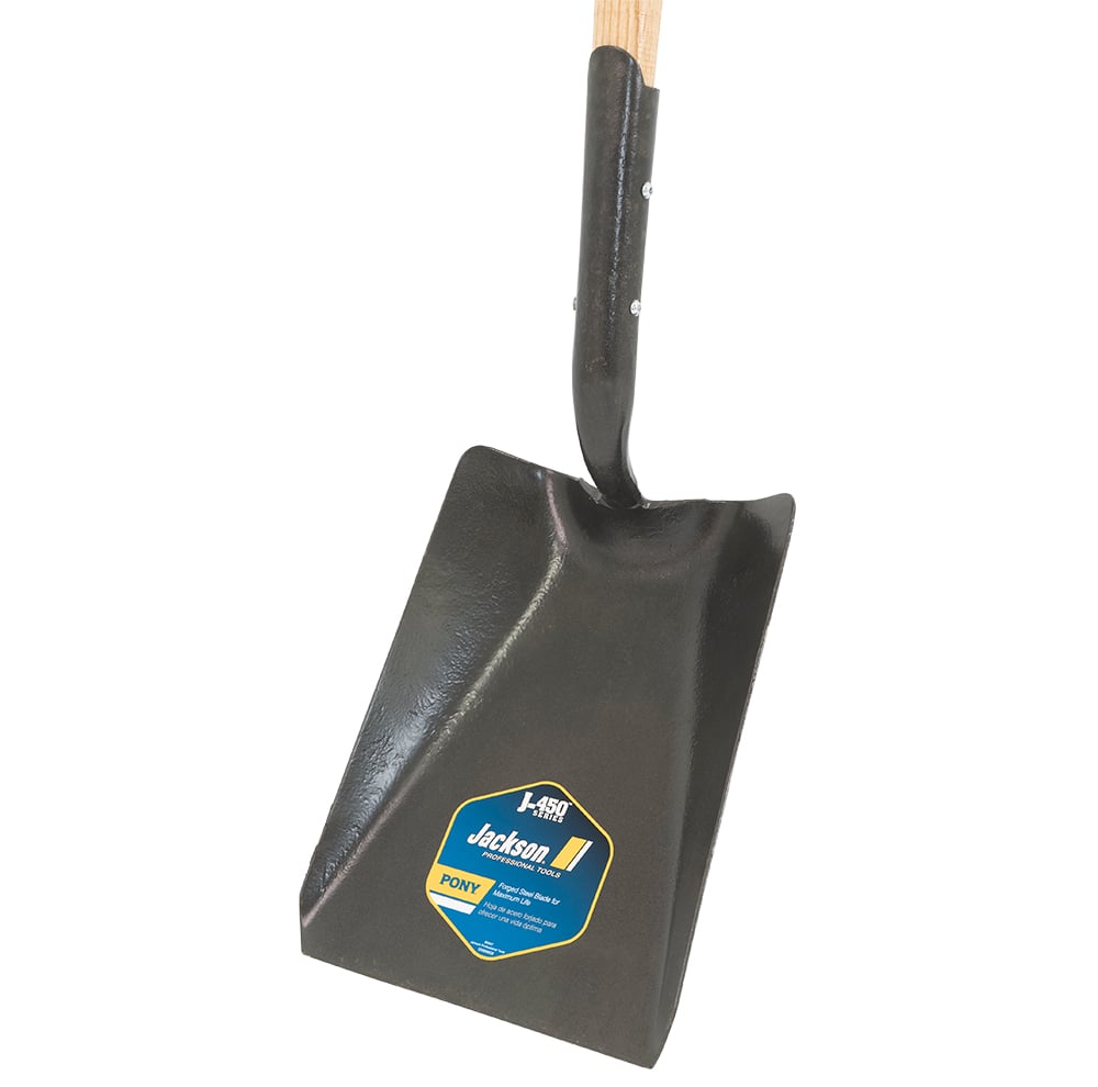 Square Point Shovel with Solid Shank, No-step, and Armor D-grip | Home ...