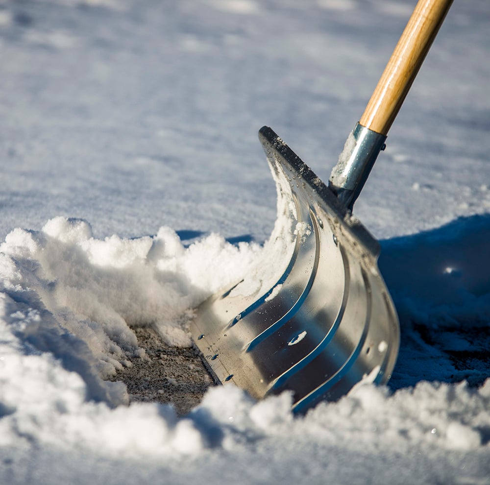 24 Inch Aluminum Snow Pusher | Home by AMES