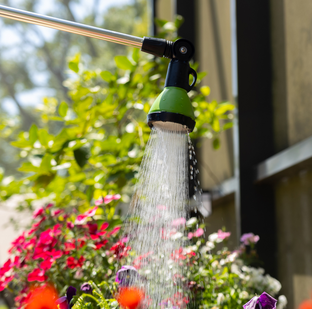 Watering Wand Garden Hose Nozzle Shower Sprayer | Home by AMES