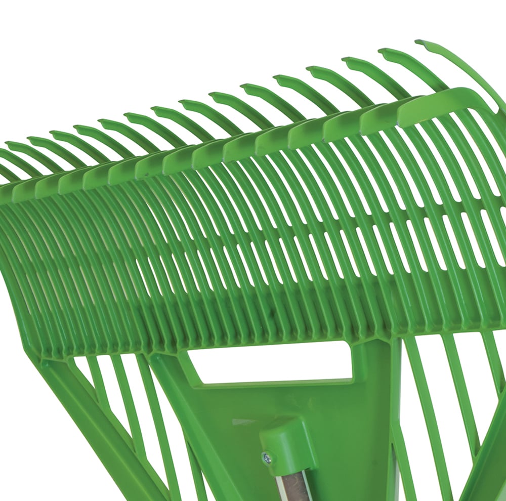 26 in. Dual Tine Poly Leaf Rake | Home by AMES
