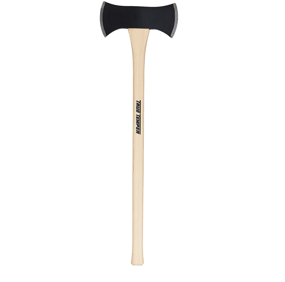 TOUGHSTRIKE 3.5 lb. Double Bit Michigan Axe, American Hickory Handle ...