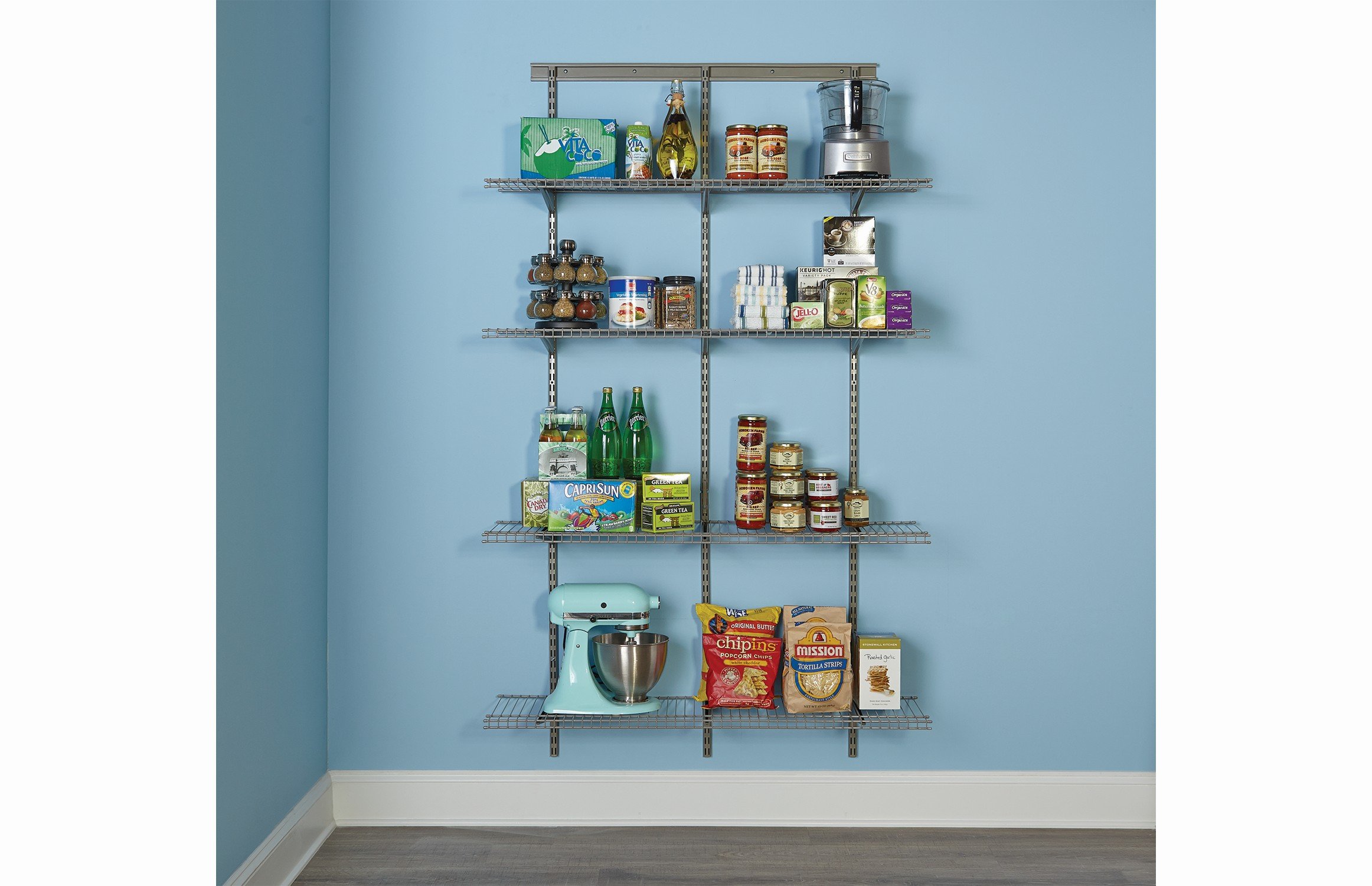 4 FT. W X 12 IN. D SHELF KIT | Home by AMES